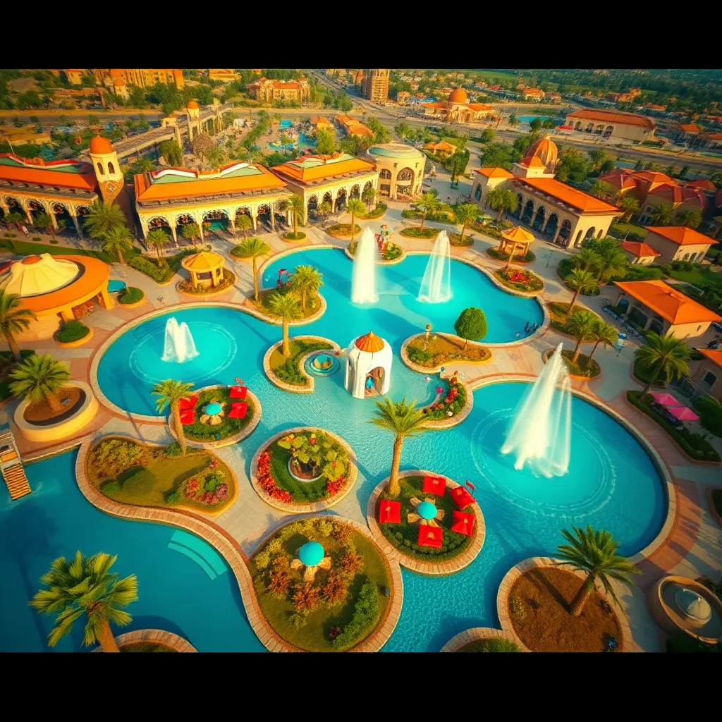 Exploring Dubai Hills Splash Park: A Visual Journey